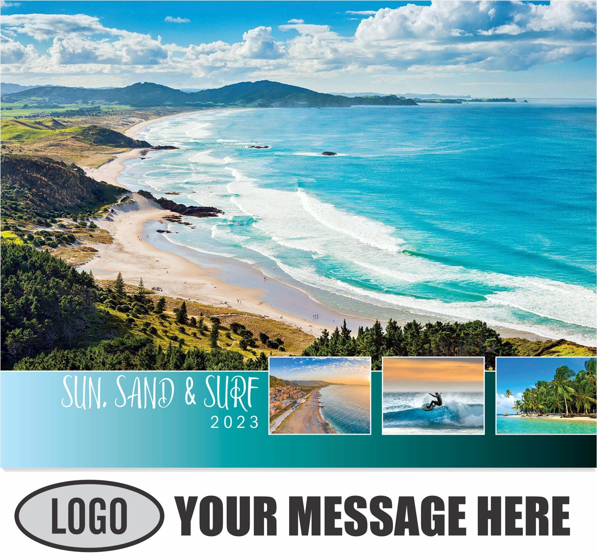 2023 Wall Calendar | Sun, Sand and Surf