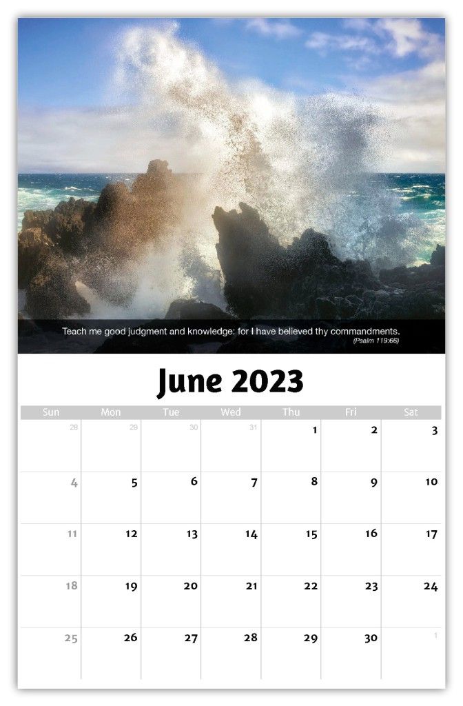 2023 Wall Calendar | Faith Passages