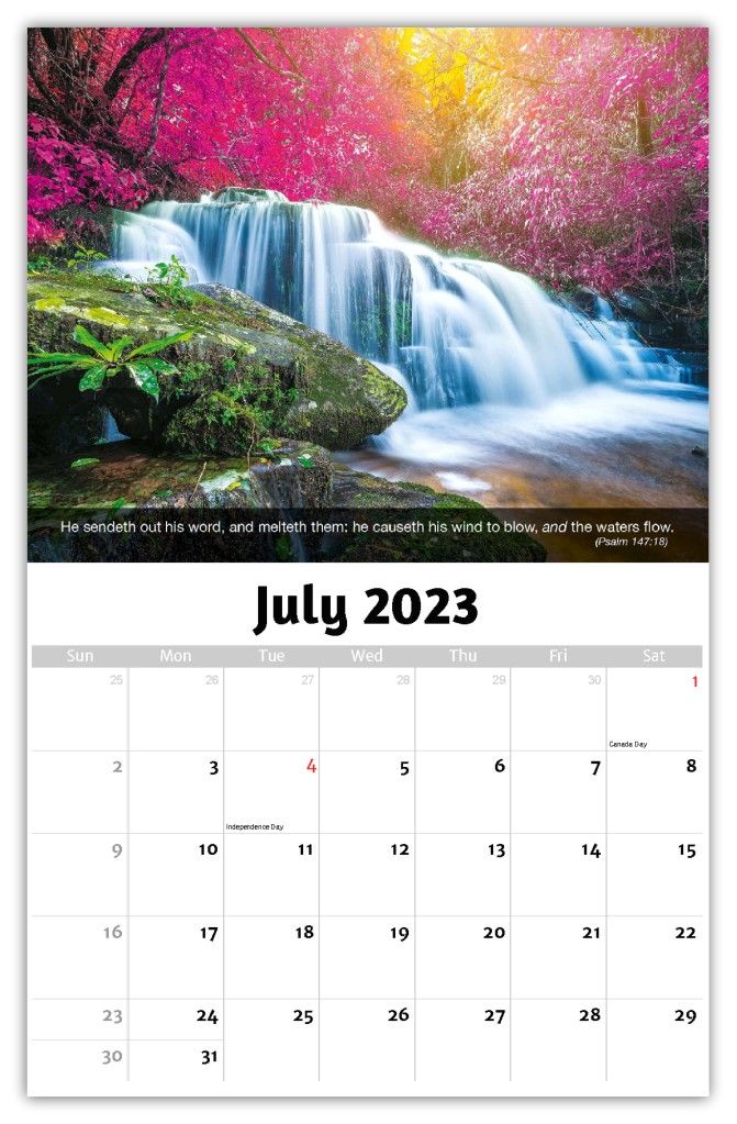 2023 Wall Calendar | Faith Passages
