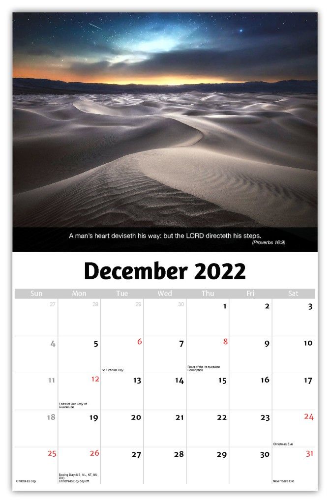 2023 Wall Calendar | Faith Passages