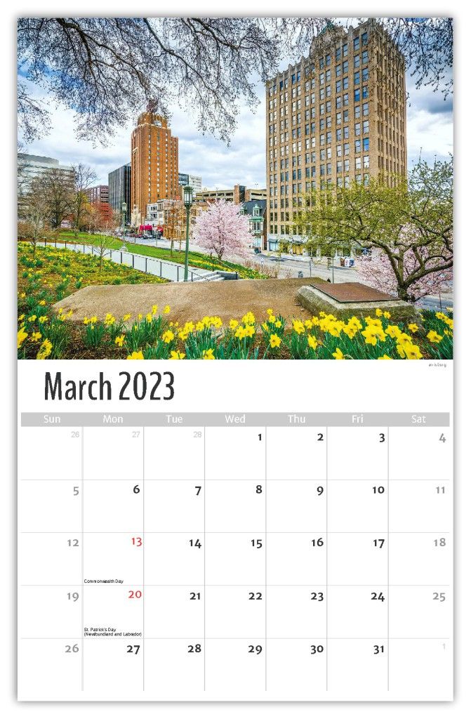 2023 Wall Calendar | Pennsylvania State Scenic