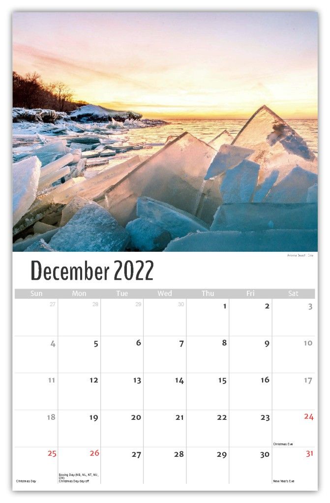 2023 Wall Calendar | Pennsylvania State Scenic