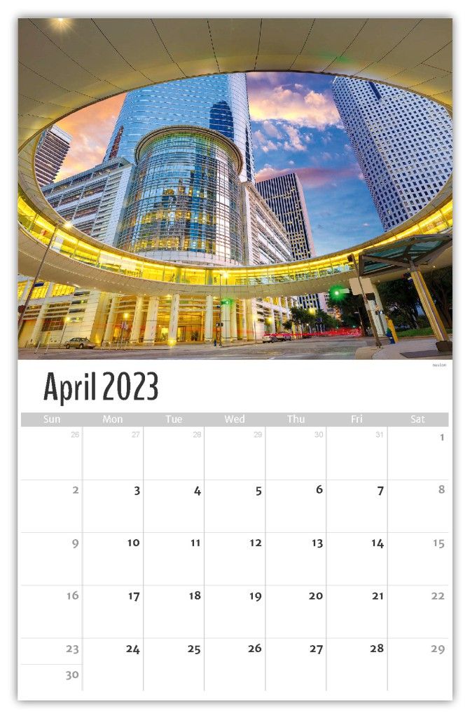 2023 Wall Calendar | Texas State Scenic