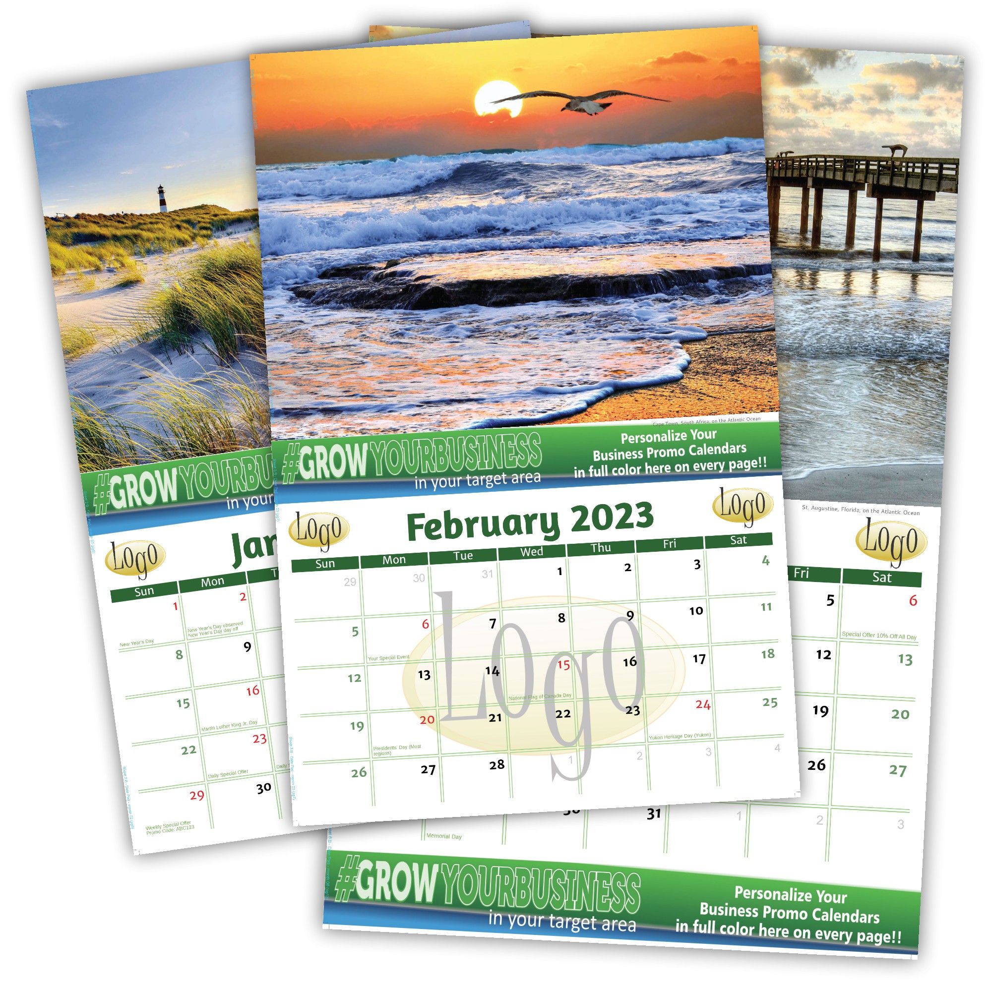 Personalize Your Business Promotion Calendars - CalendarWorld.com