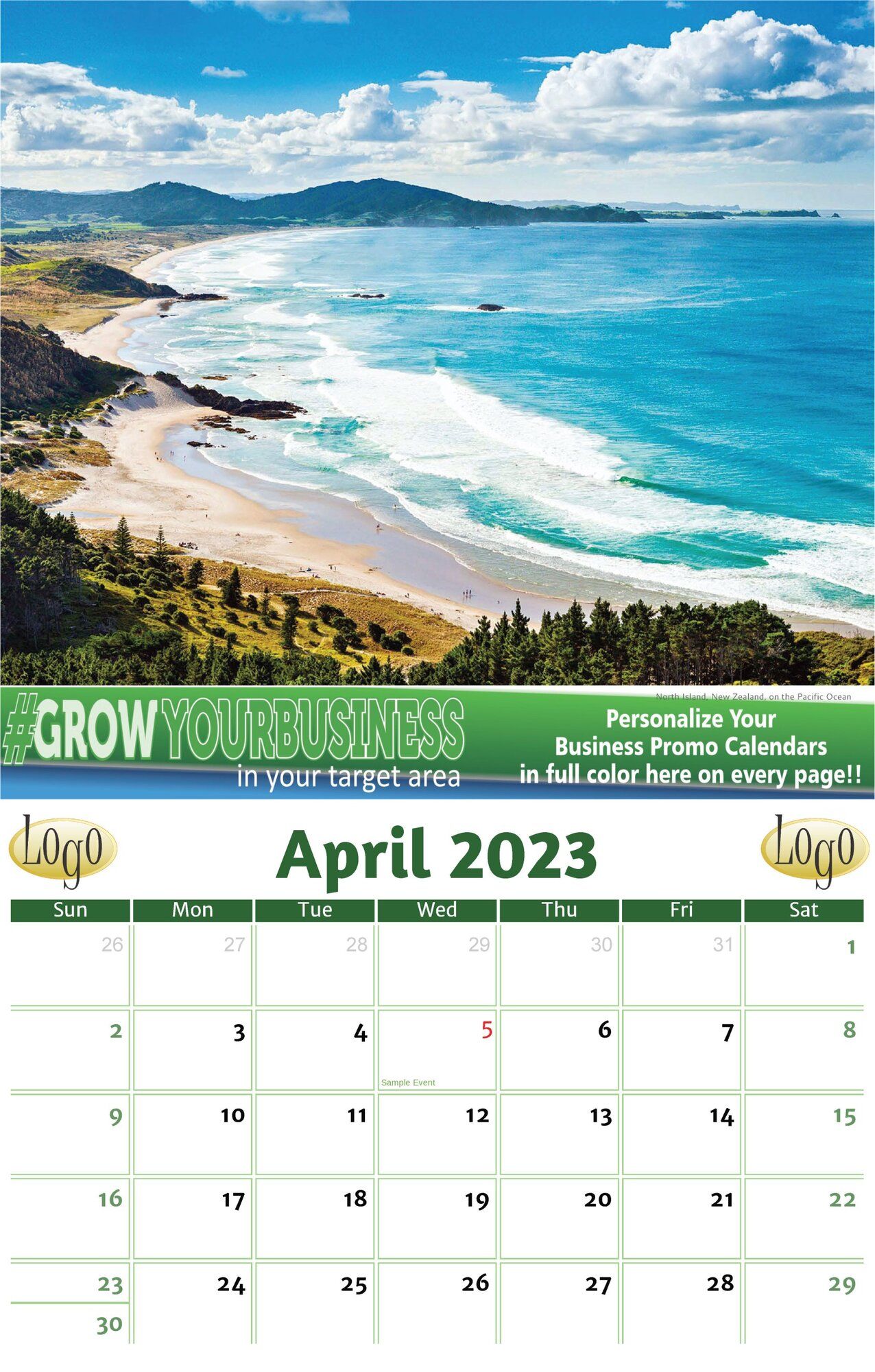 Personalize Your Business Promotion Calendars - CalendarWorld.com