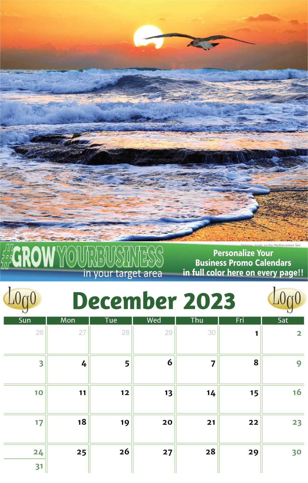 Personalize Your Business Promotion Calendars - CalendarWorld.com