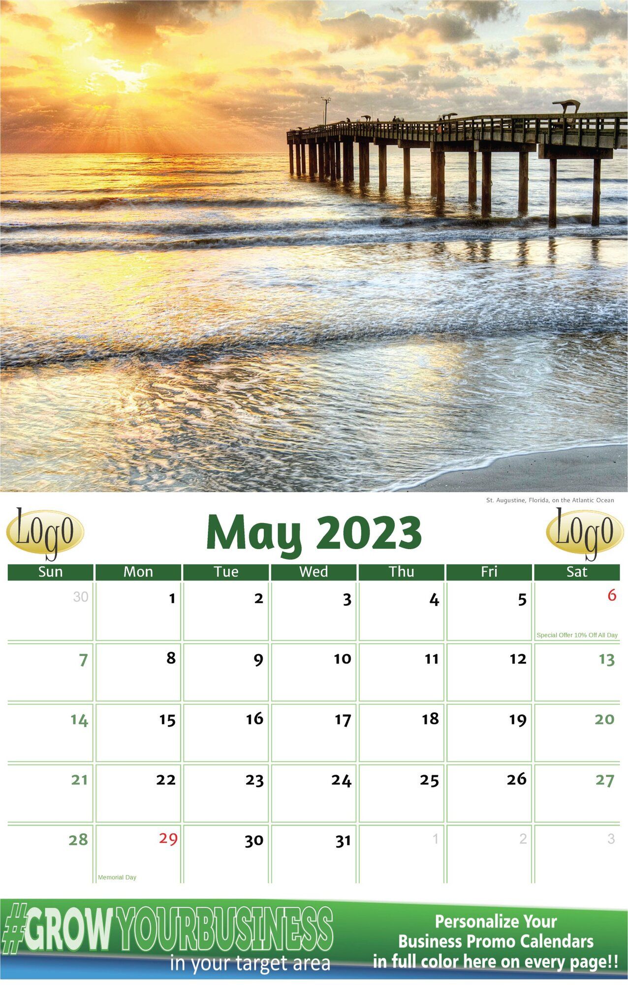 Personalize Your Business Promotion Calendars - CalendarWorld.com