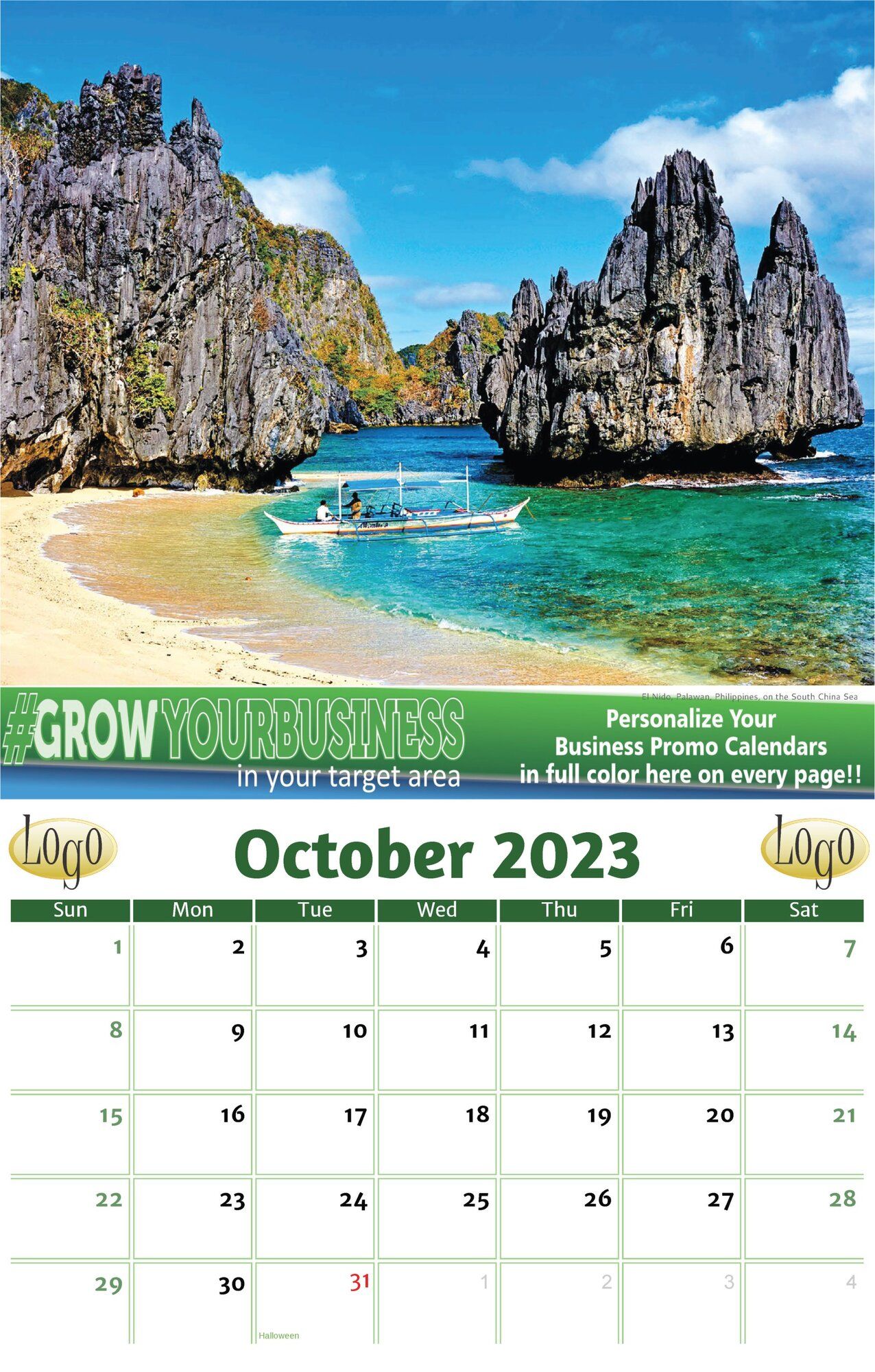 Personalize Your Business Promotion Calendars - CalendarWorld.com