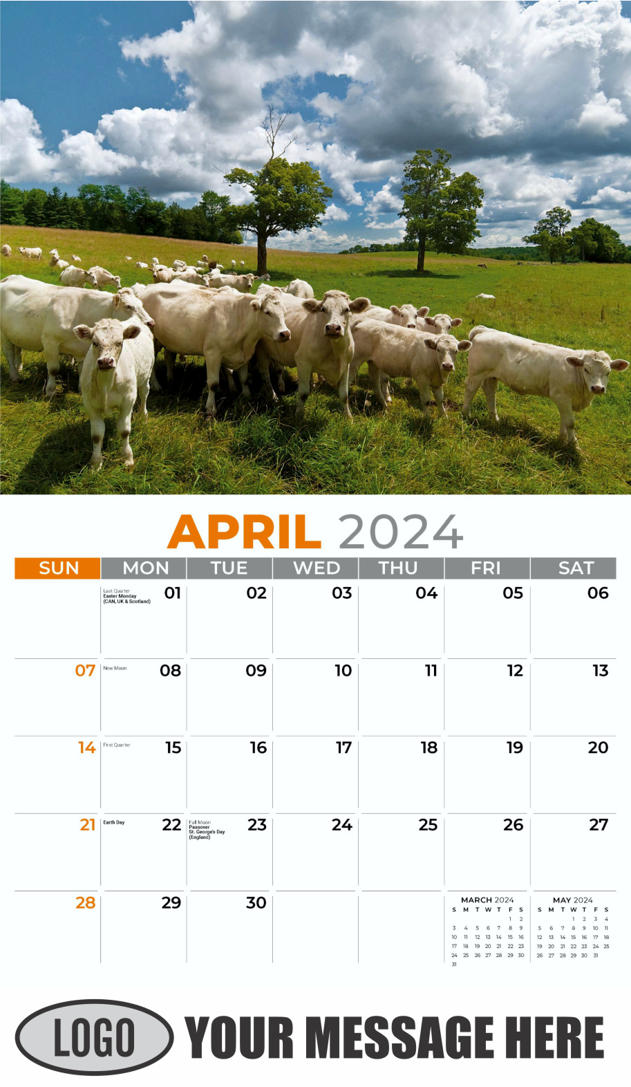 2024 Business Promotion Calendar | Country Spririt