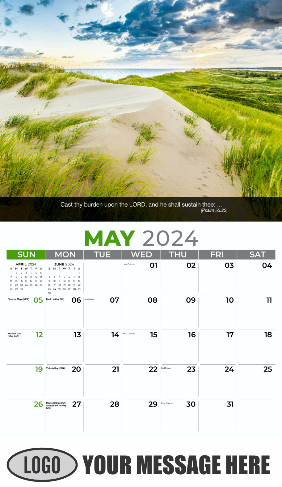 2024 Business Promotion Calendar | Faith Passages