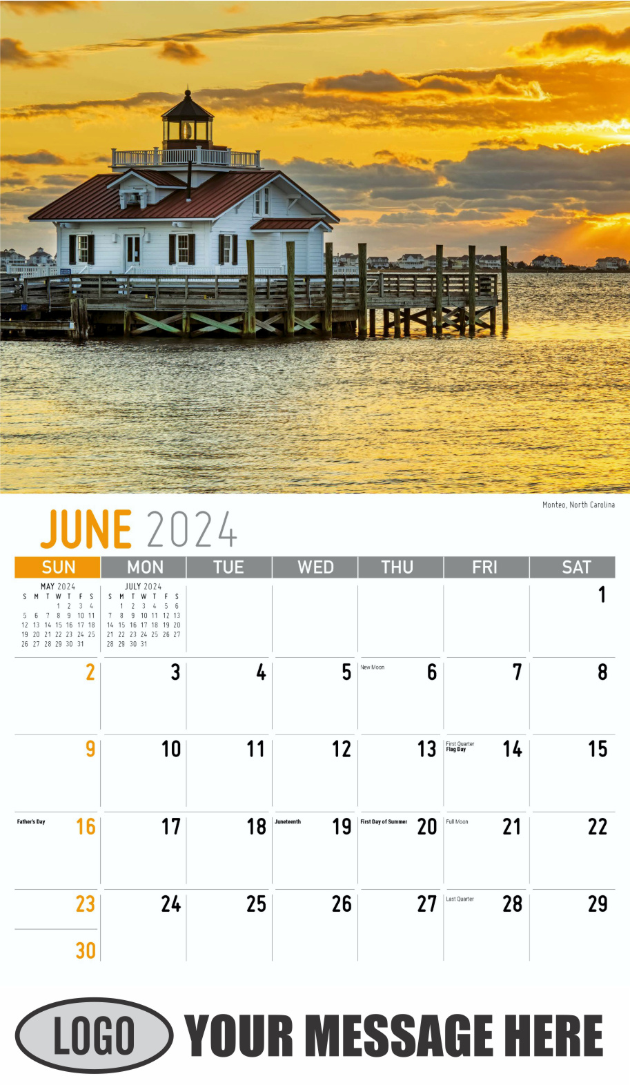 2024 Business Promotion Calendar | Scenes of Southeast USA