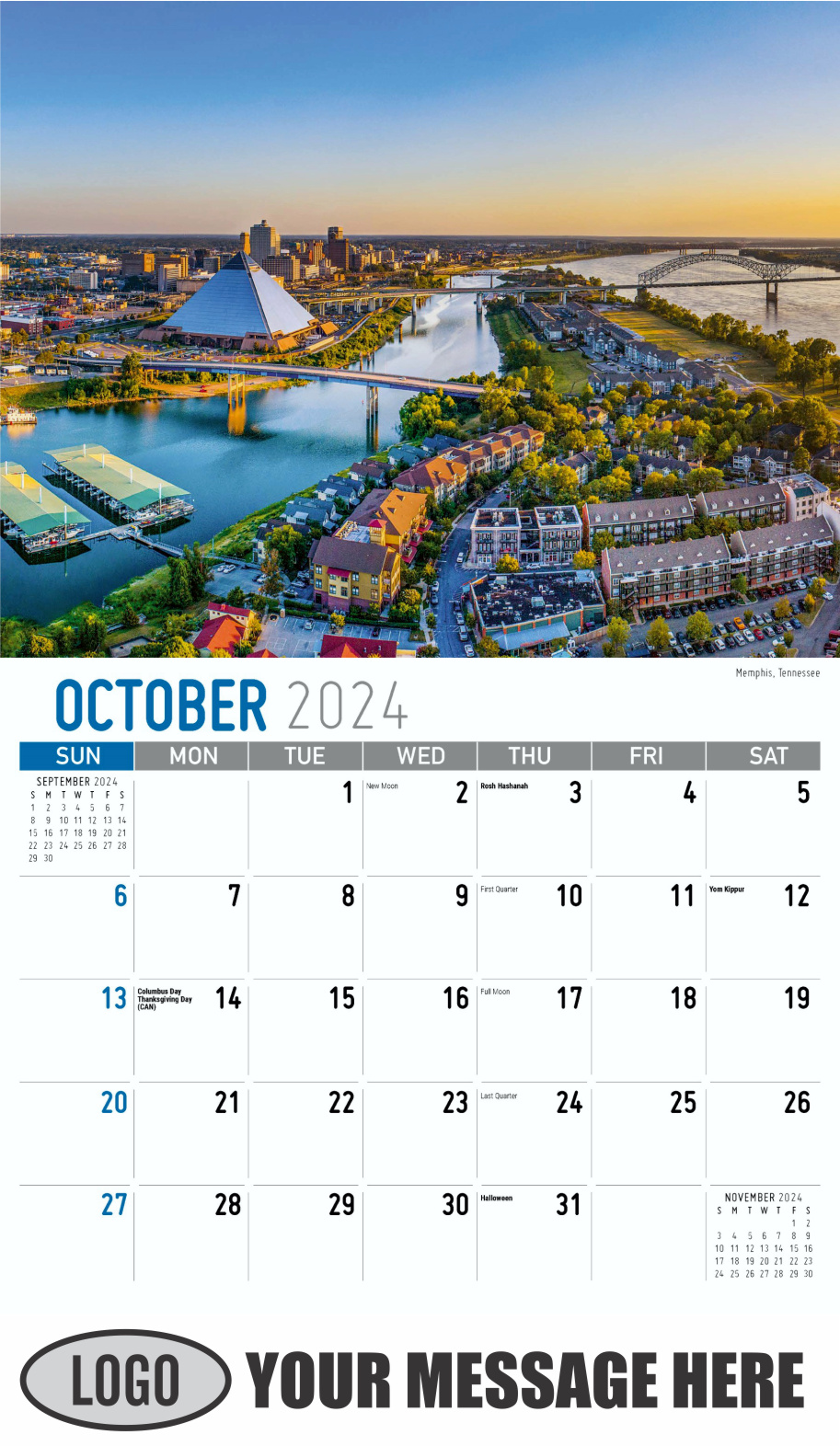 2024 Business Promotion Calendar | Scenes of Southeast USA