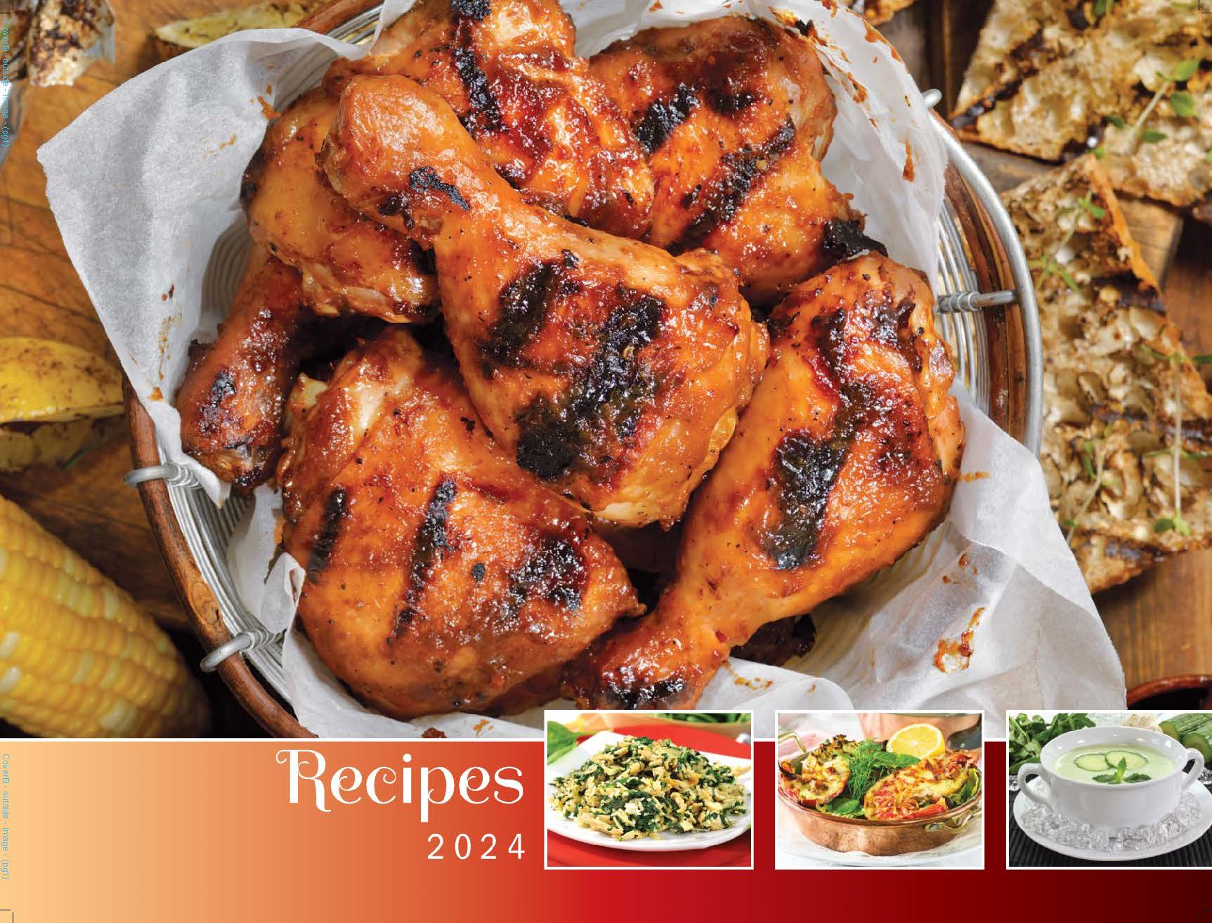 2024 Wall Calendar | Recipes