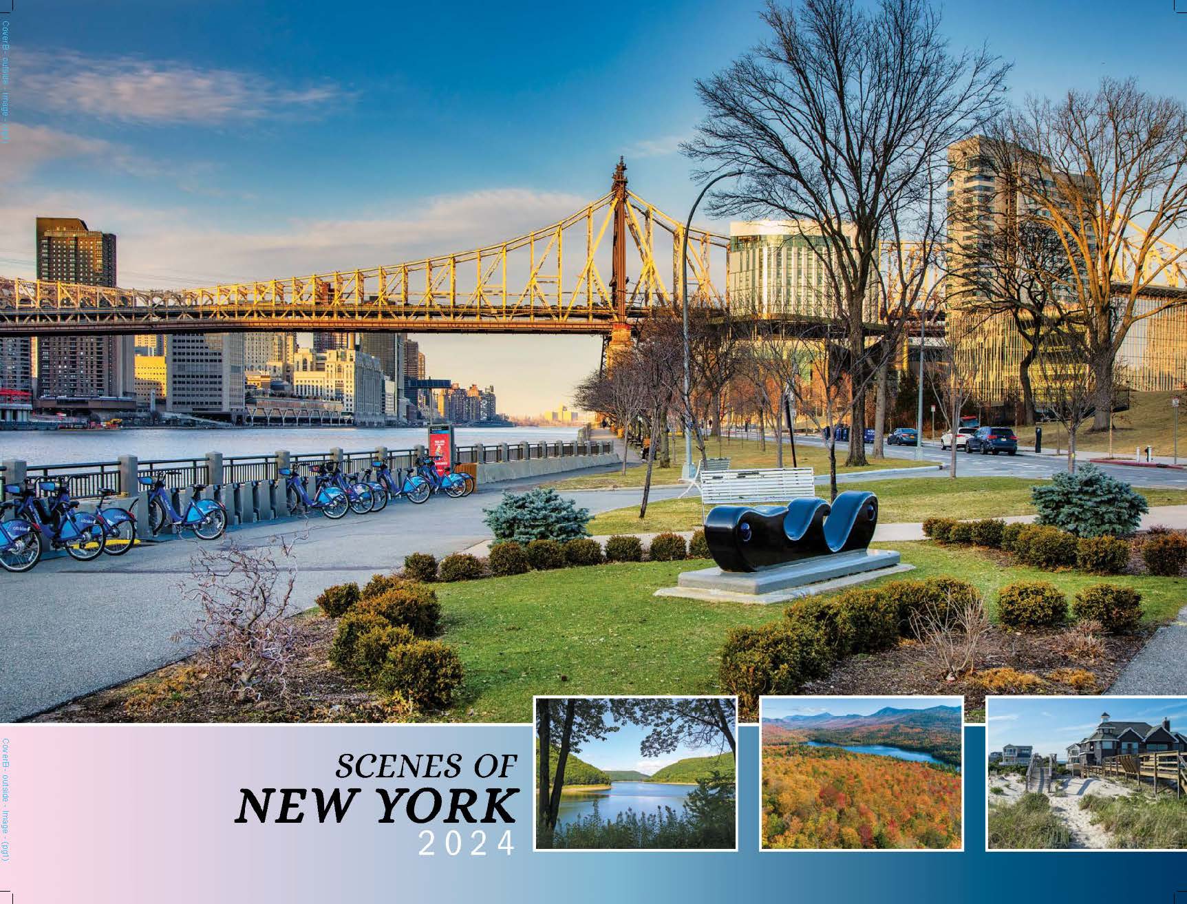2024 Wall Calendar | New York State Scenic